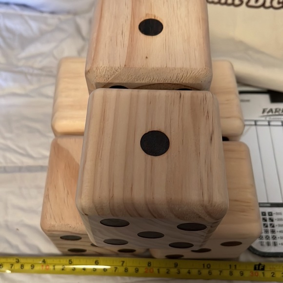 Urban Outfitters | Games | Nwot Gosports Giant Wooden Playing Dice Set ...